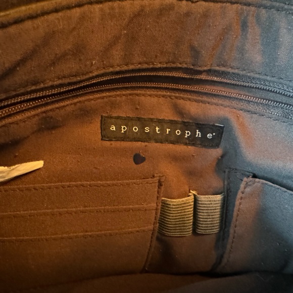 Apostrophe | Bags | Retro Supple Brown Leather Apostrophe Womens ...